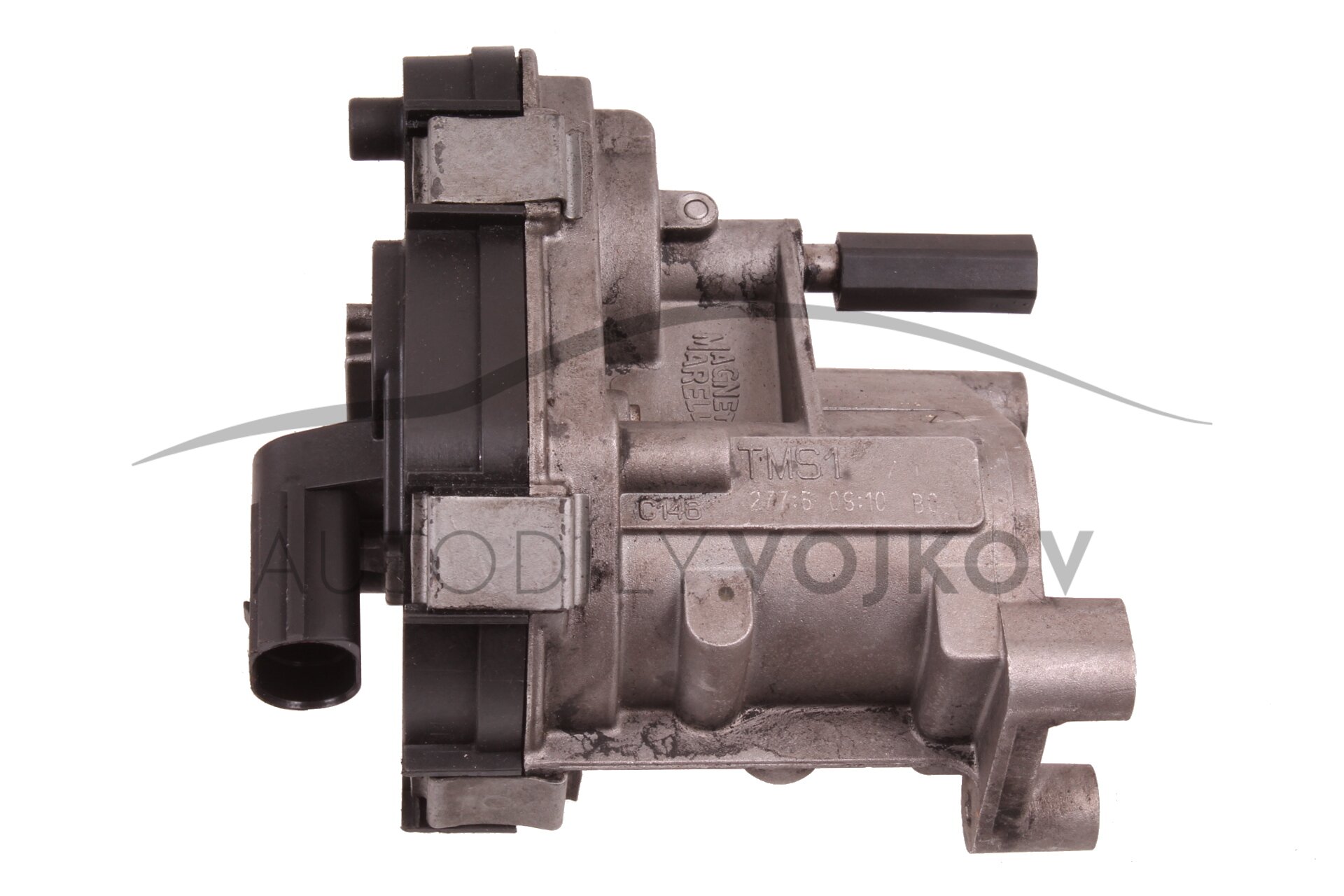 Elektrický motorek vířivých klapek hliníkový